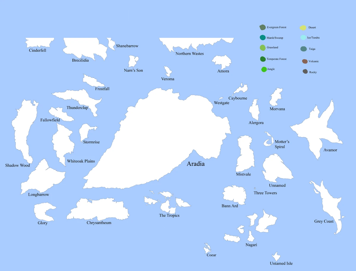 Maps | Isles of Aradia Wikia | Fandom