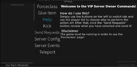 VIP Panel | Isolated Studios Wiki | Fandom