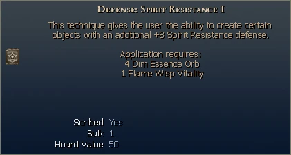 Defense: Spirit Resistance | Istaria Wiki | Fandom