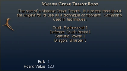 Massive Cedar Treant Root | Istaria Wiki | Fandom