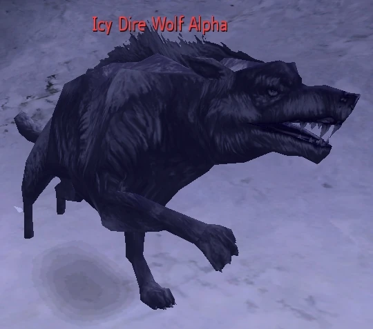 Icy Dire Wolf Alpha | Istaria Wiki | Fandom
