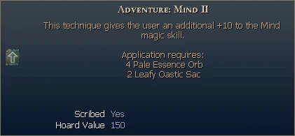 Adventure: Mind | Istaria Wiki | Fandom