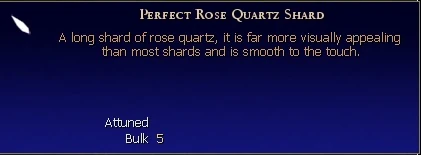 Perfect Rose Quartz Shard | Istaria Wiki | Fandom