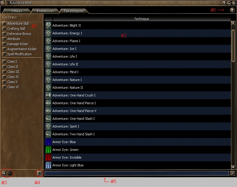 Knowledge Window | Istaria Wiki | Fandom