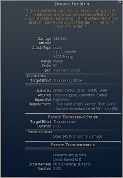 Demon's Fist Maul | Istaria Wiki | Fandom