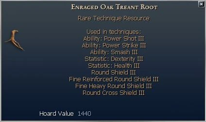 Enraged Oak Treant Root | Istaria Wiki | Fandom
