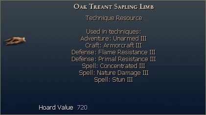 Oak Treant Sapling Limb | Istaria Wiki | Fandom