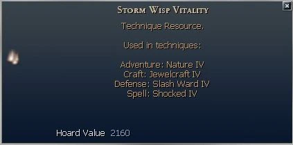 Storm Wisp Vitality | Istaria Wiki | Fandom