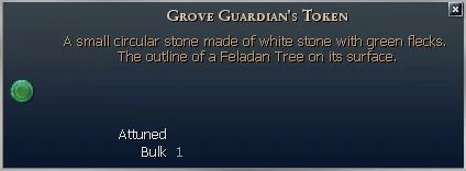 Grove Guardian's Token | Istaria Wiki | Fandom