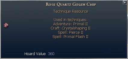 Rose Quartz Golem Chip | Istaria Wiki | Fandom