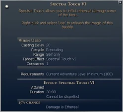 Spectral Touch | Istaria Wiki | Fandom