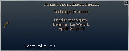 Forest Skulk Elder Finger | Istaria Wiki | Fandom