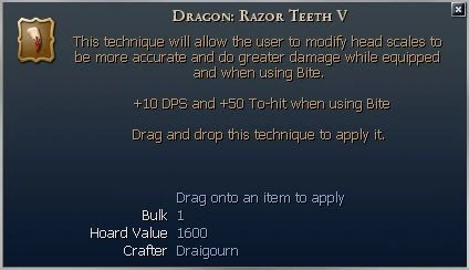 Tech Kit: Razor Teeth | Istaria Wiki | Fandom