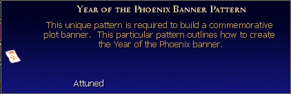 Year of the Phoenix Banner Pattern | Istaria Wiki | Fandom