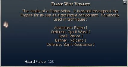 Flame Wisp Vitality | Istaria Wiki | Fandom