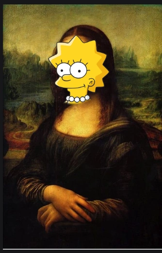 Mona lisa simpson | Its a random world Wiki | Fandom