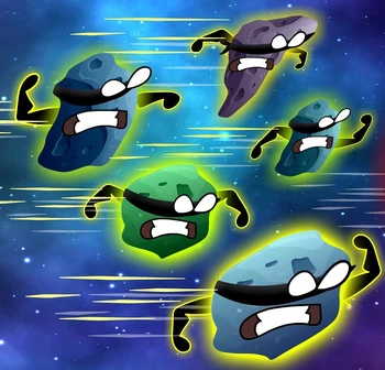 Asteroids (Unusual Planets) | It's aumsum time Wiki | Fandom