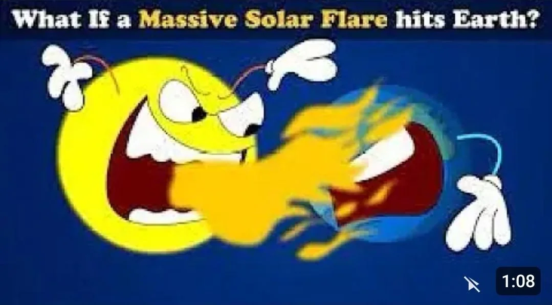 What if a massive solar flare hits earth? | It's aumsum time Wiki | Fandom