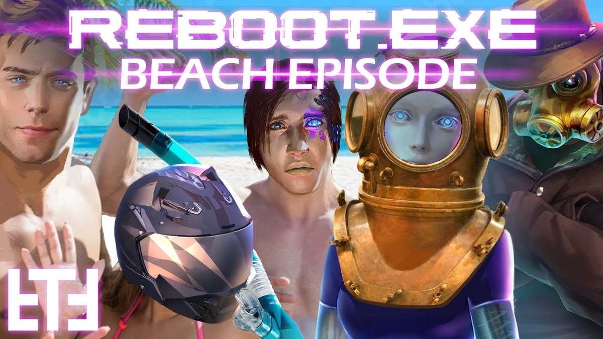 "Beach Episode" - Reboot.exe - Bonus Episode | Tabletop Time Wiki | Fandom