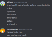 Series of Freaking Bombs | ItsYaManJay Wiki | Fandom