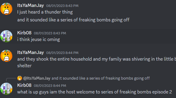 Series of Freaking Bombs | ItsYaManJay Wiki | Fandom