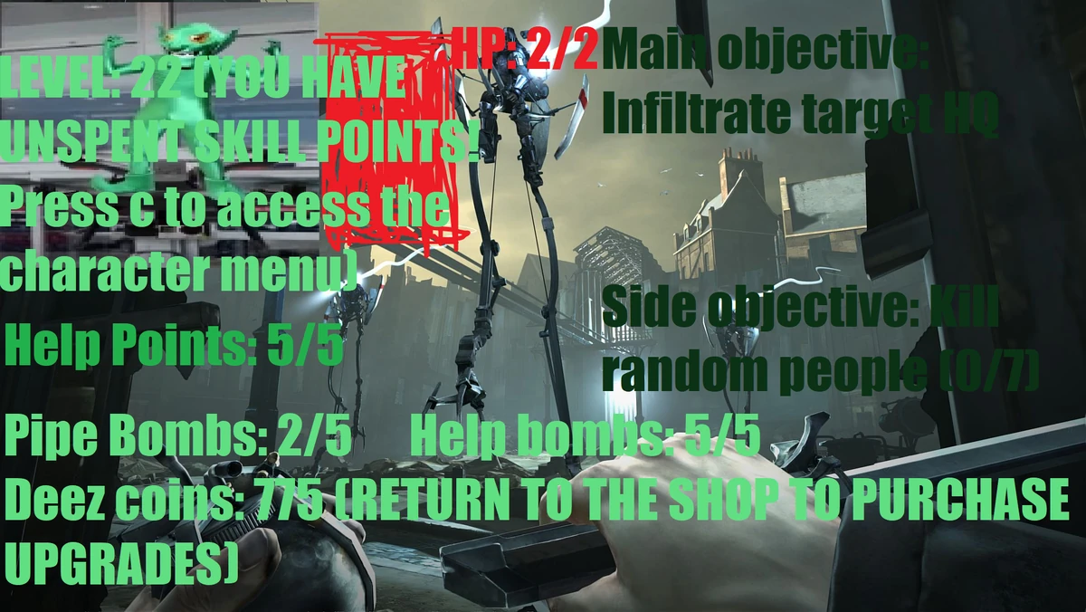 Dishonored: Trials of the help goblin | The Manila Folder Wiki | Fandom