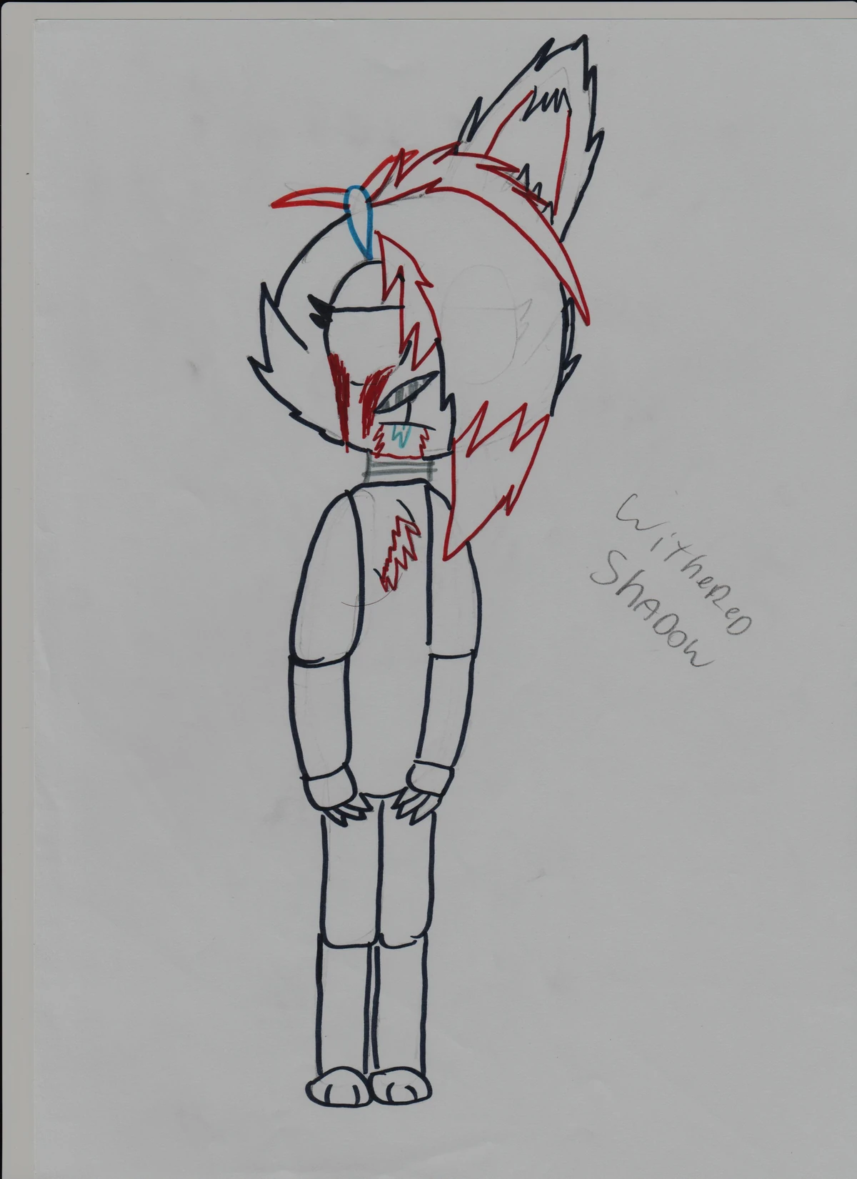 Withered Shadow the rabbit | IttyBittyCiss Wiki | Fandom