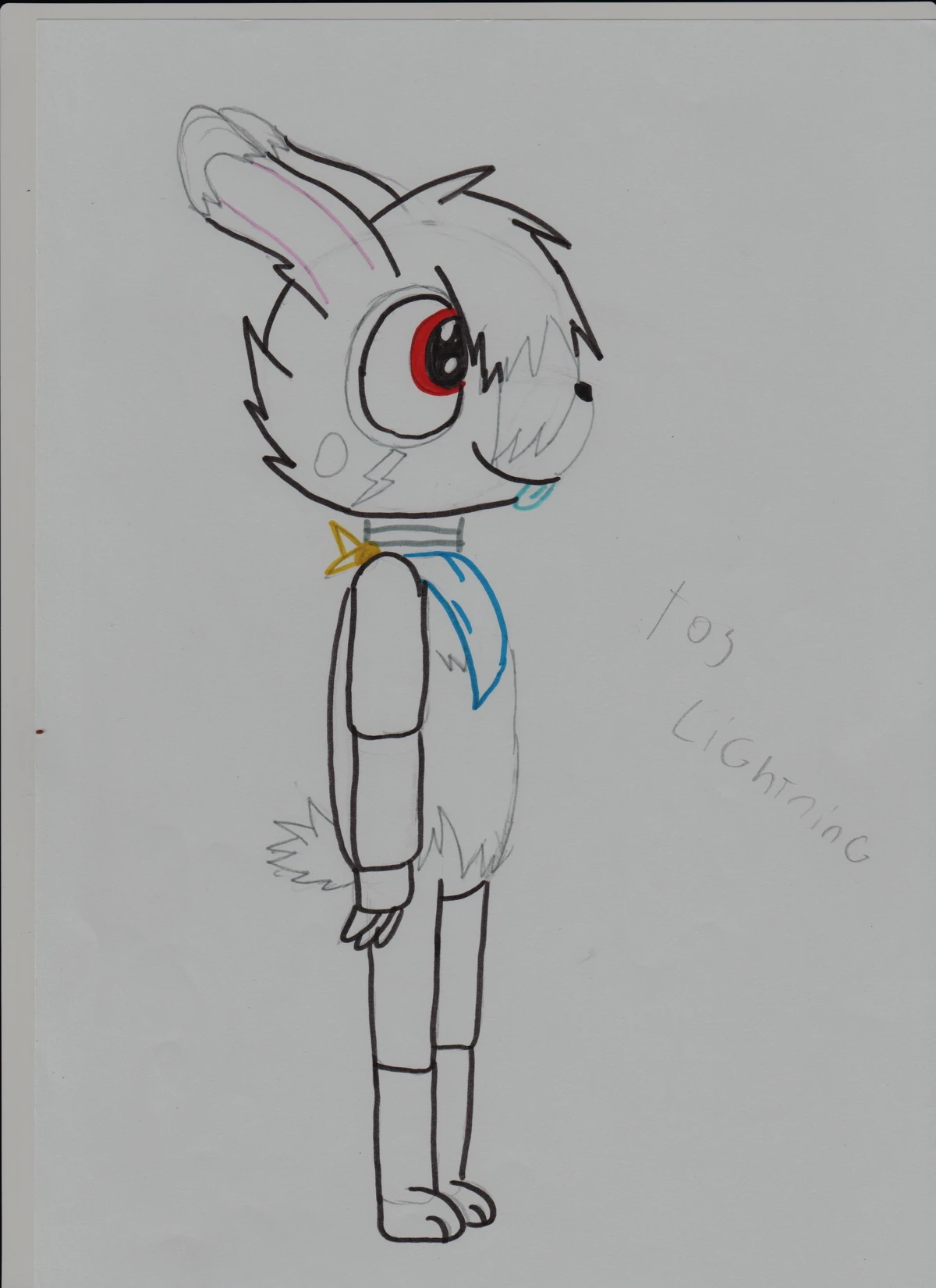 Toy Lightning the rabbit | IttyBittyCiss Wiki | Fandom