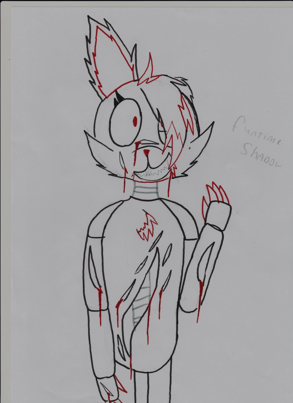 Funtime Shadow the rabbit | IttyBittyCiss Wiki | Fandom