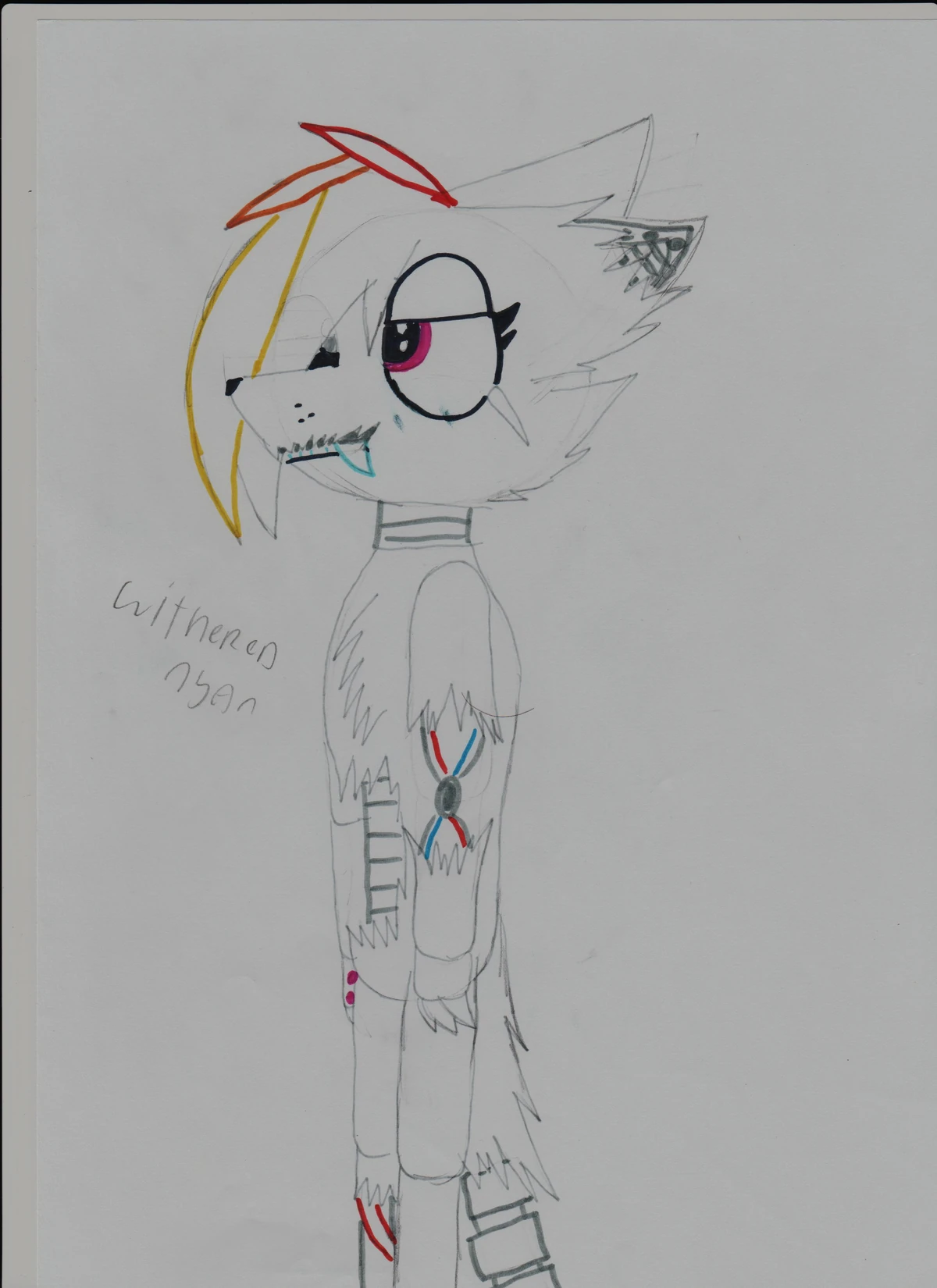 Withered Nyan the cat | IttyBittyCiss Wiki | Fandom