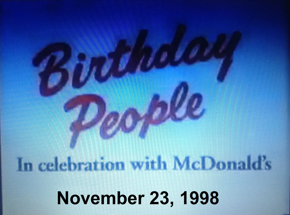 November 23, 1998 (Birthday People) | ITV Wiki | Fandom