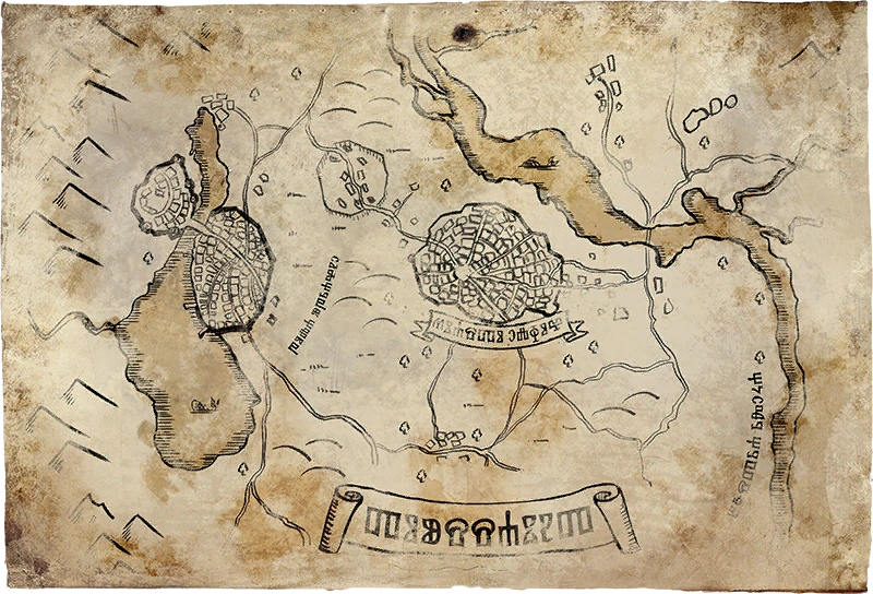 Vecchia mappa di Toussaint | Witcher Wiki | Fandom