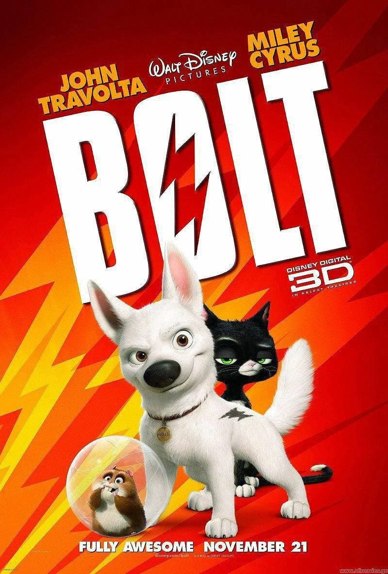Bolt | Ivinylaspelisyseriesquehavisto Wiki | Fandom