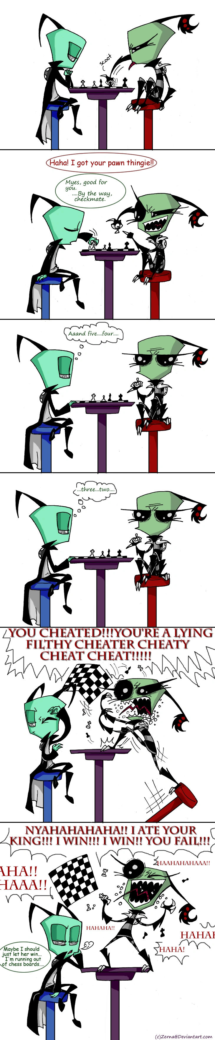 Sadi Comics | InvaderZimShippingFanon Wiki | Fandom