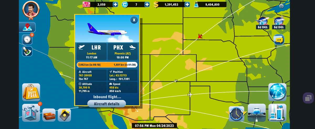 J-Plane Airlines (Airlines Manager Tycoon) | J8craft0108 Wiki | Fandom