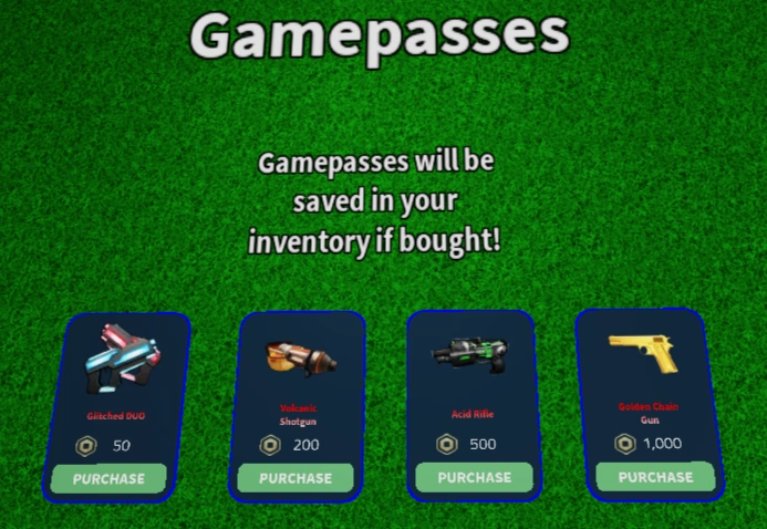 Gamepasses | The Underground Base Wiki | Fandom