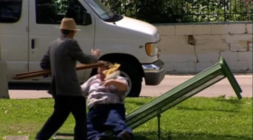 Fatty Fall Down | Jackass Stunts Project Wiki | Fandom