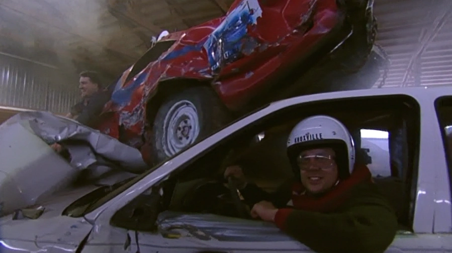 Rent-a-car crash-up derby | Jackass Wiki | Fandom