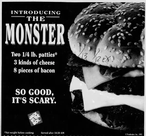Monster Burger | Jack in the Box Wiki | Fandom
