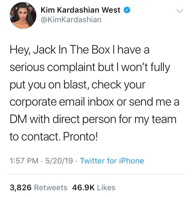 Kim Kardashian | Jack in the Box Wiki | Fandom