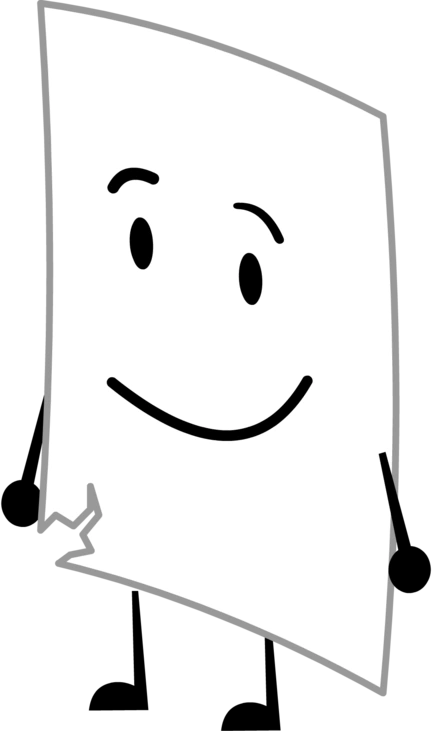 Sheet of Paper | Jacknjellify Recommended Characters Wiki | Fandom