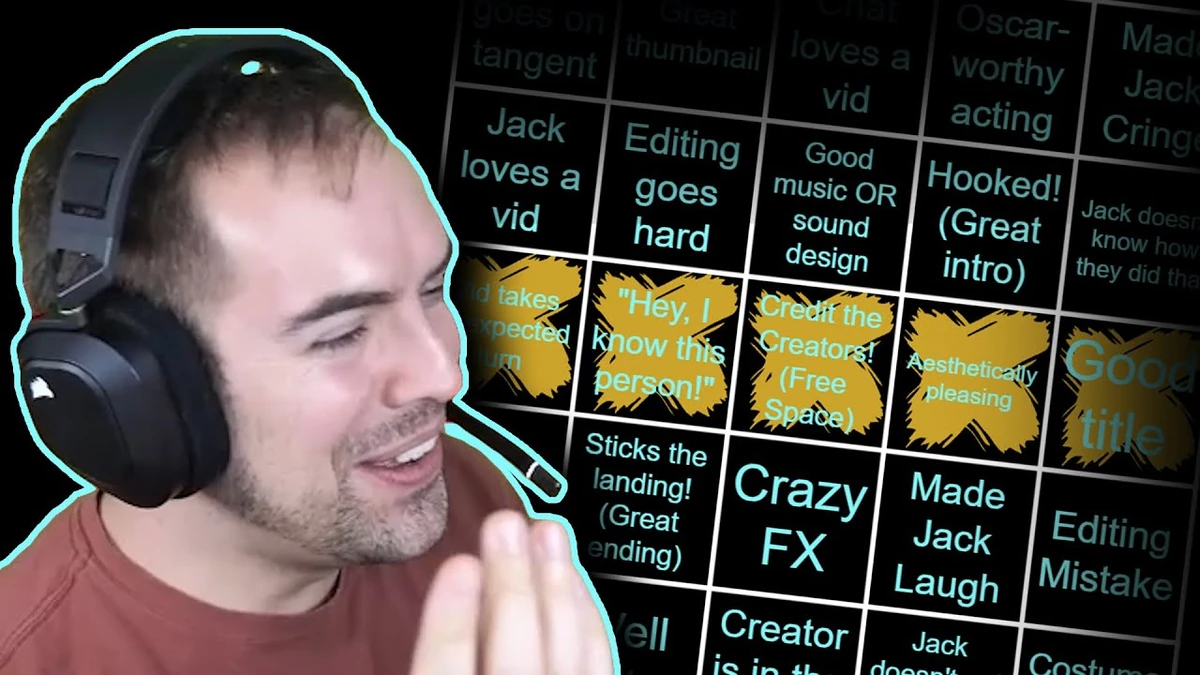 Creator Bingo | Jacksfilms Wiki | Fandom