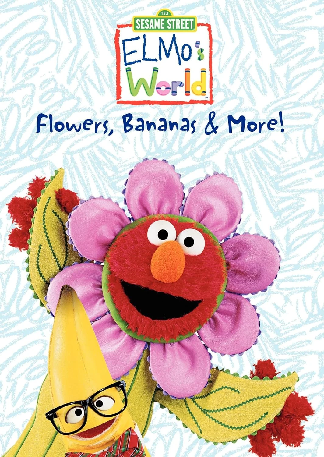 Elmo's World Flowers Bananas And More 2002 DVD | Jackson Doll's Media ...