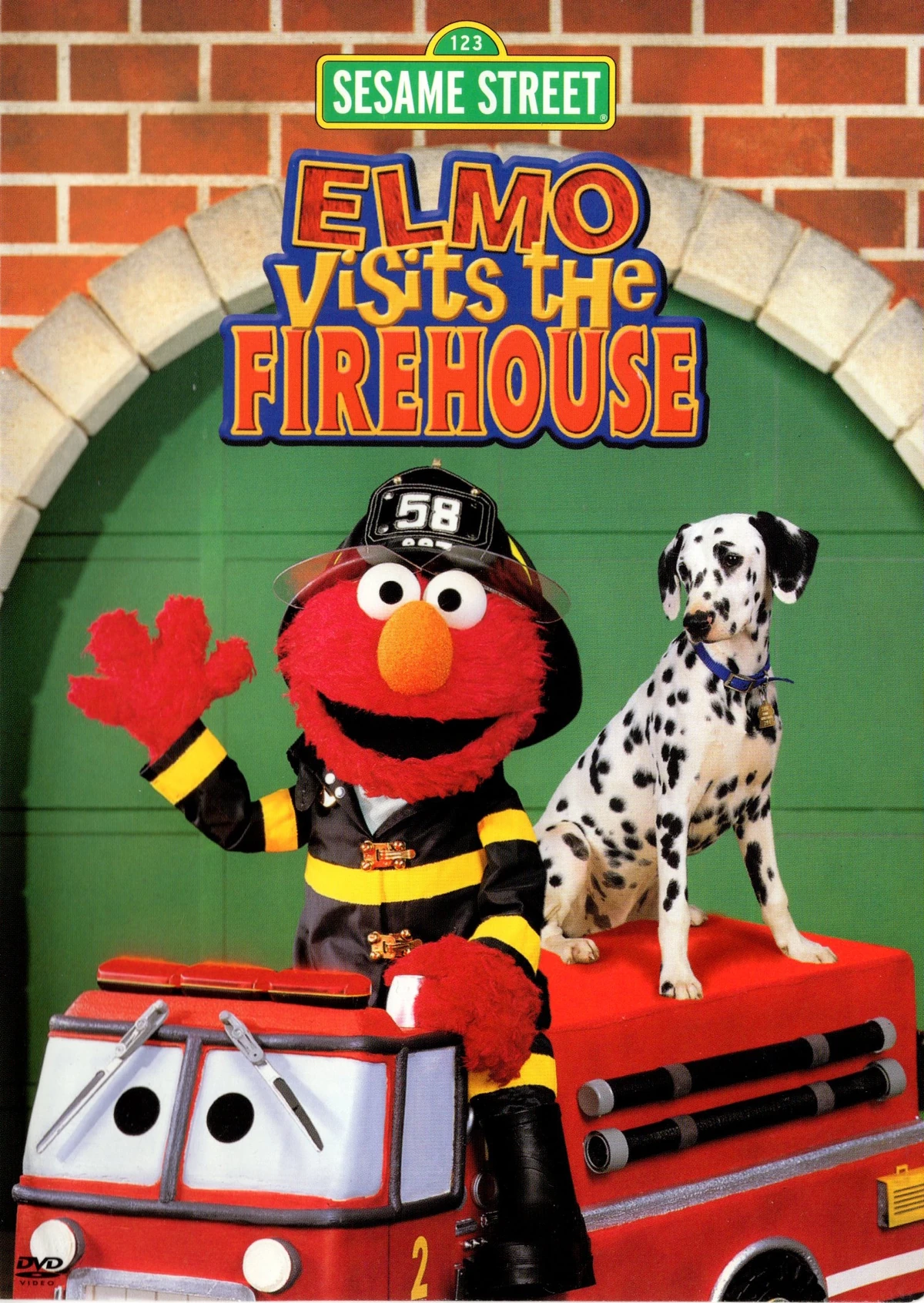 Sesame Street: Elmo Visits the Firehouse 2002 DVD | Jackson Doll's ...