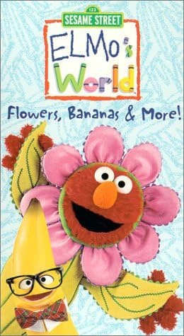 Elmo's World Flowers Bananas And More 2002 DVD/Gallery | Jackson Doll's ...