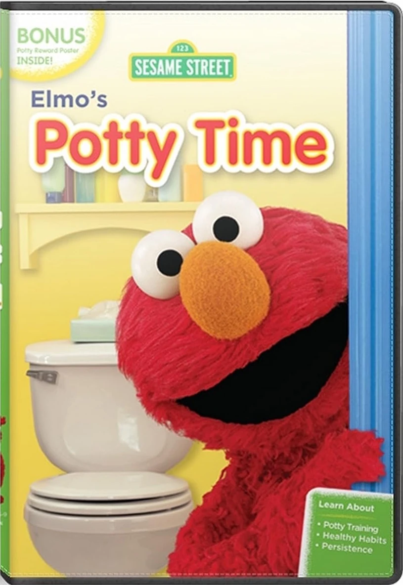 Sesame Street Elmo's Potty Time 2006 DVD | Jackson Doll's Media Library ...