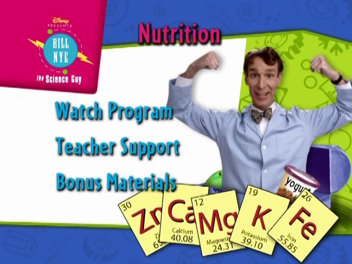 Bill Nye the Science Guy: Nutrition (Classroom-Edition DVD)/Gallery ...