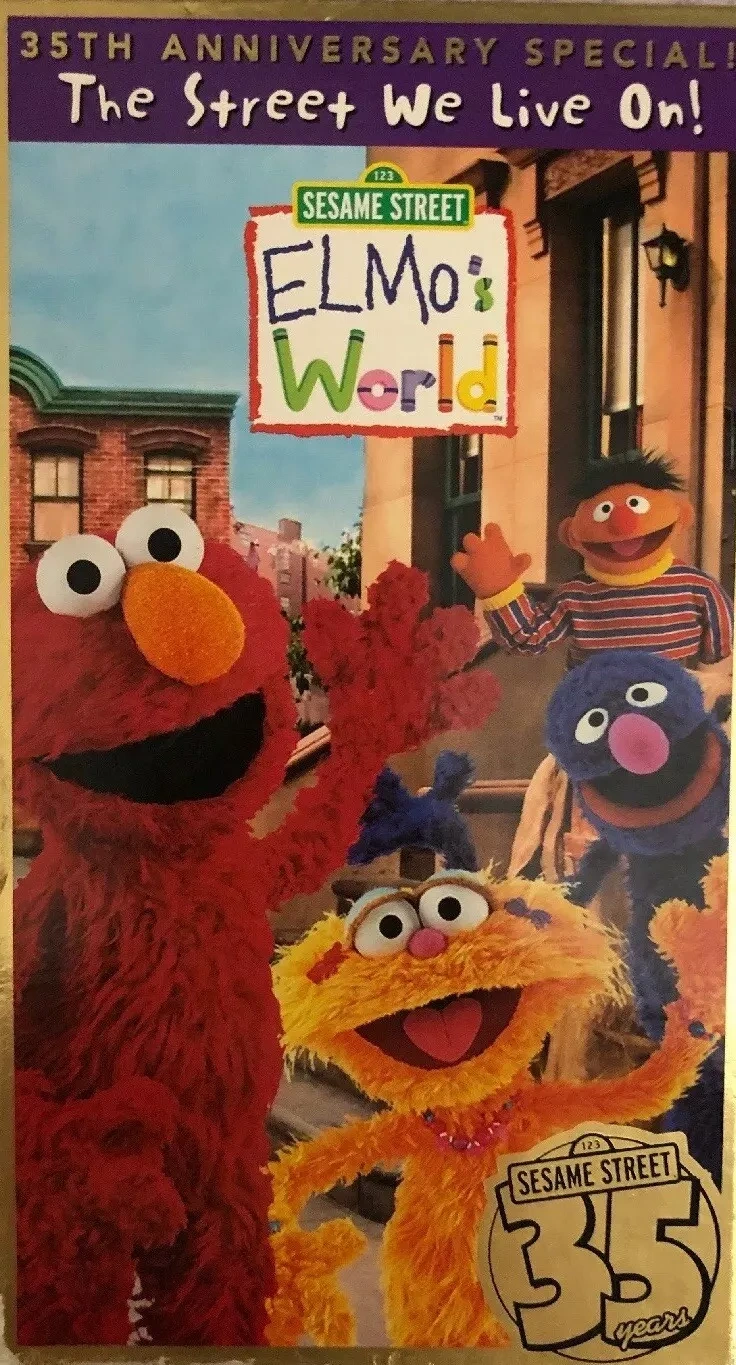 Elmo's World The Street We Live On 2004 DVD/Gallery | Jackson Doll's ...