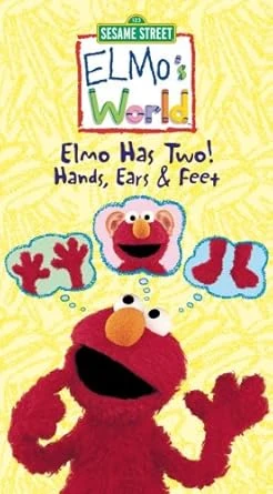 Elmo's World Elmo Has Two Hands Ears And Feet 2004 DVD/Gallery ...