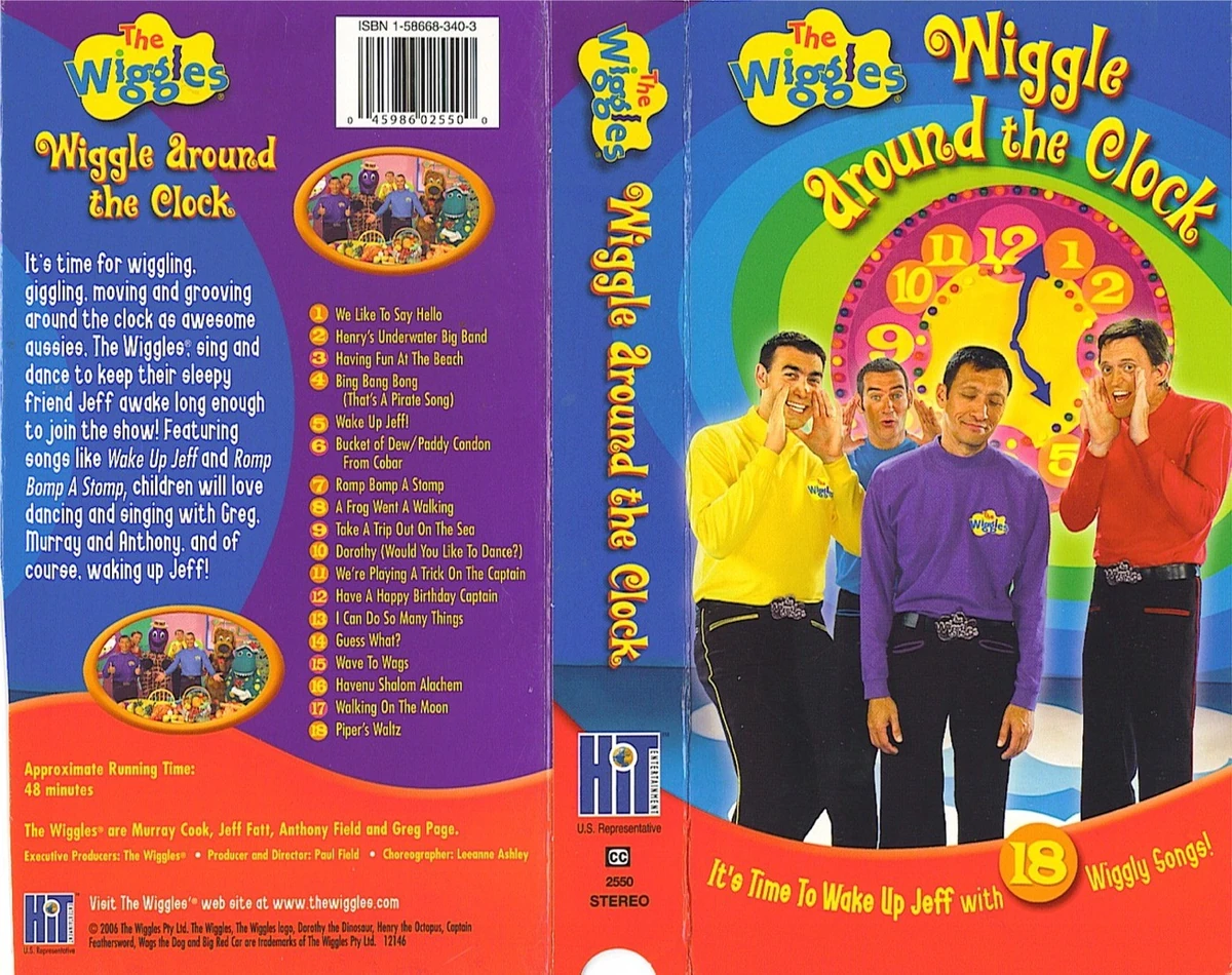 Wiggle Around the Clock! 2006 DVD/Gallery | Jackson Doll's Media ...